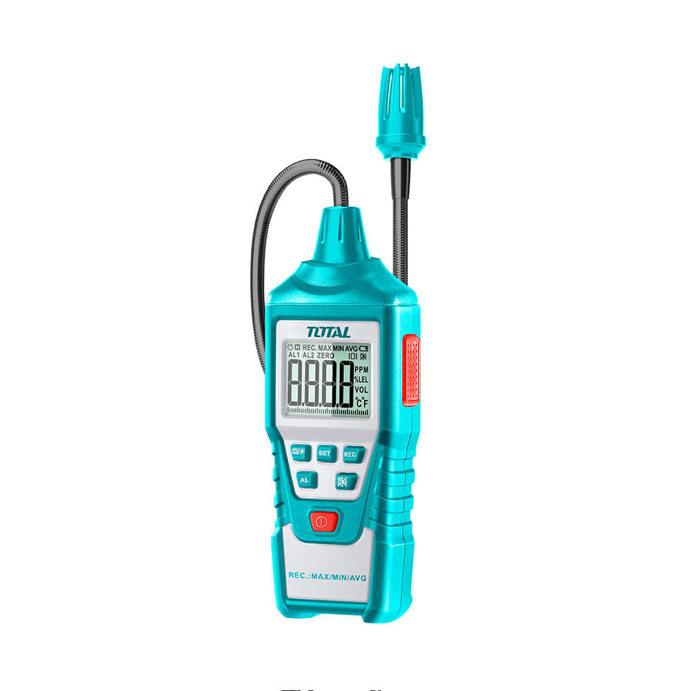 Detector Digital de Gases Total Pantalla LCD