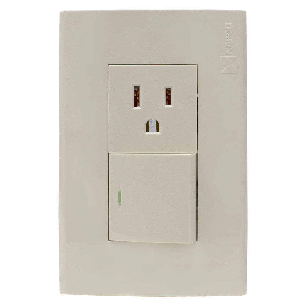 Tomacorriente Mixto Napoli - Almacenes Japón