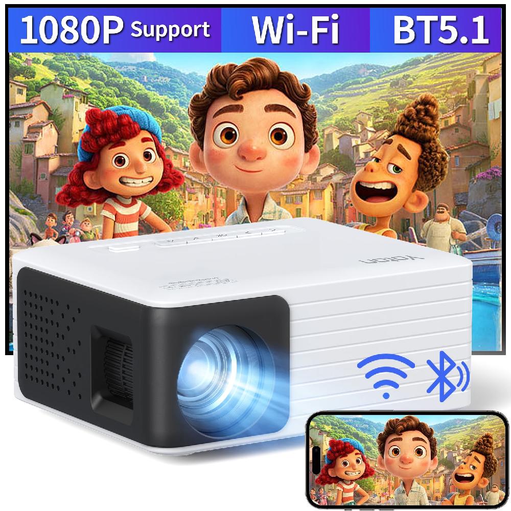 Mini Proyector Yoton Y3 P8889 | 120" 1080P USB Color Blanco