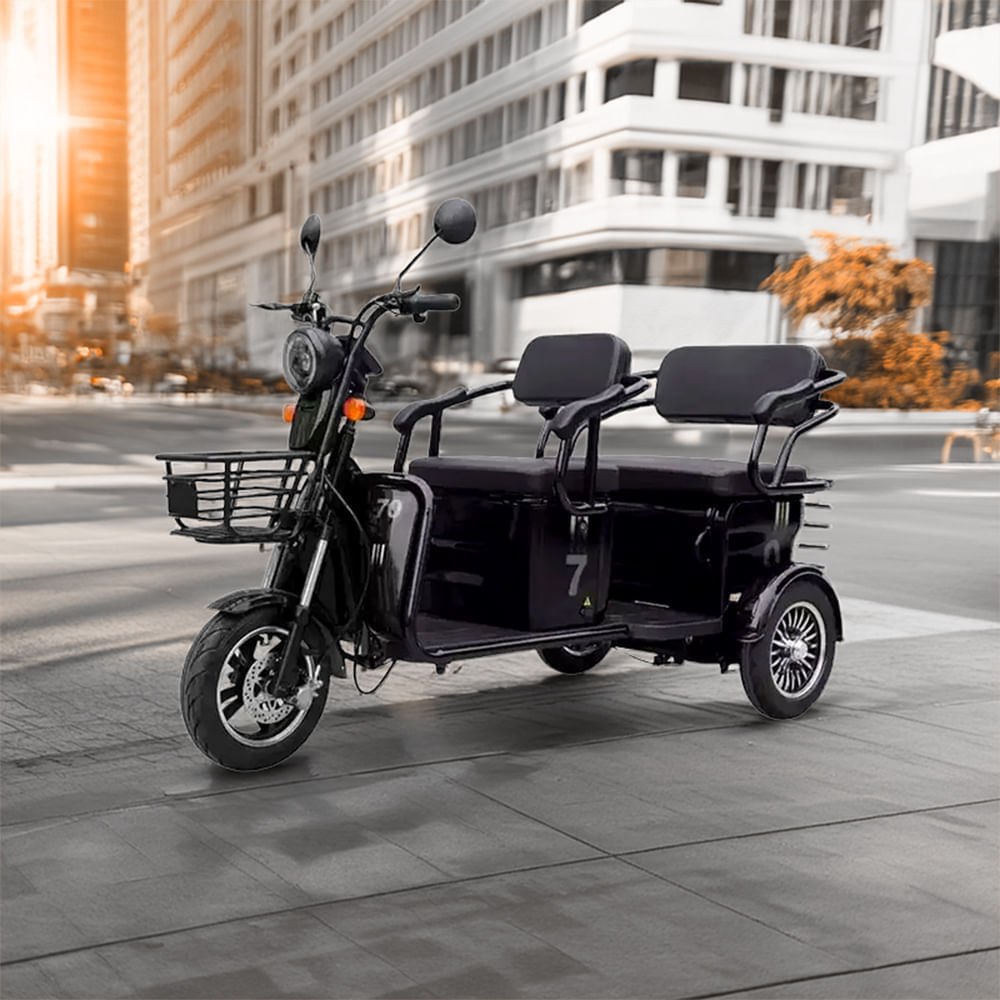 Scooter Tricimoto Eléctrico Lamborbini Trisco P8822 | 25 Km 1000 Watts ...