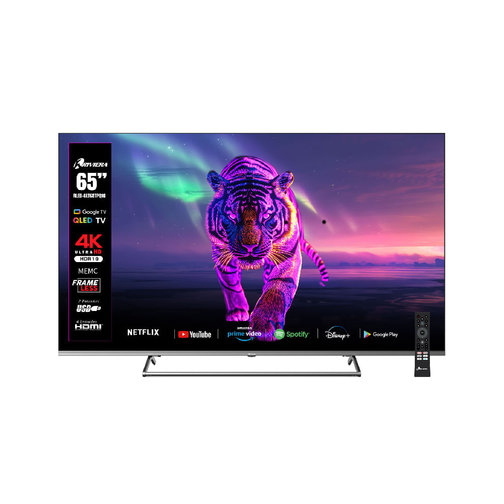 Televisor Riviera QLED 65" RLED-GLT65TPQ10